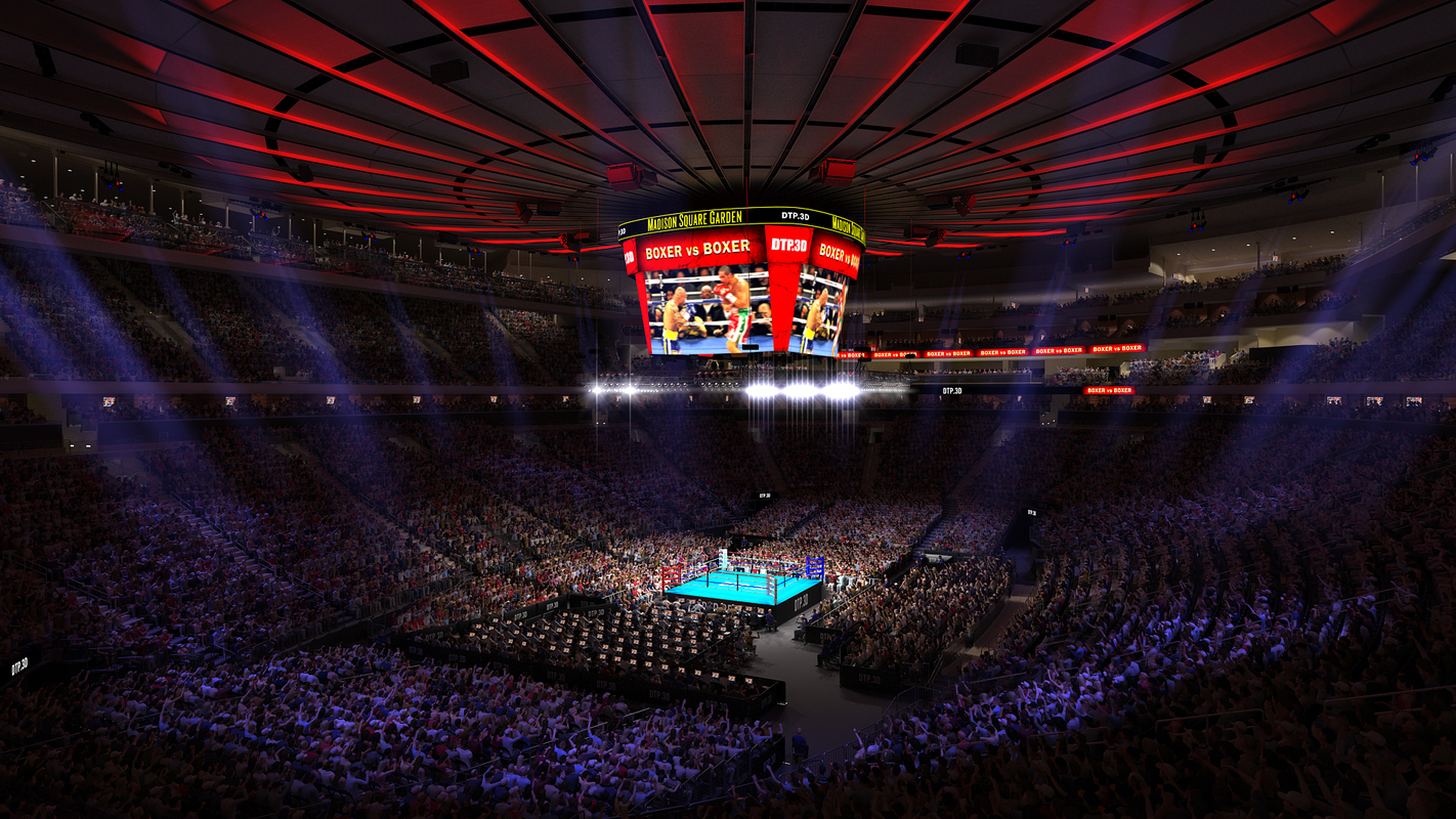 Msg boxing arena audience 3D - TurboSquid 1416582