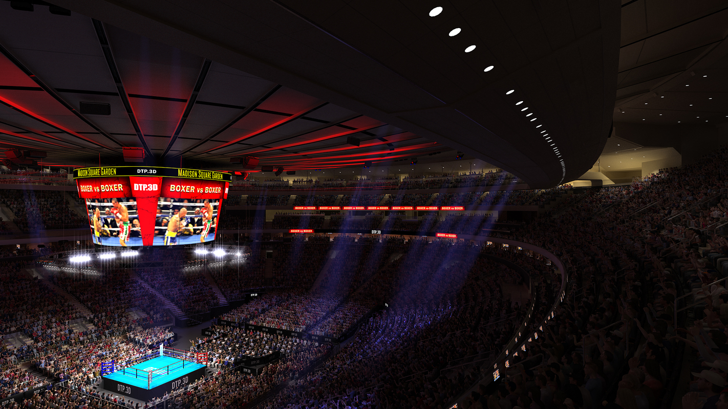 Msg boxing arena audience 3D - TurboSquid 1416582