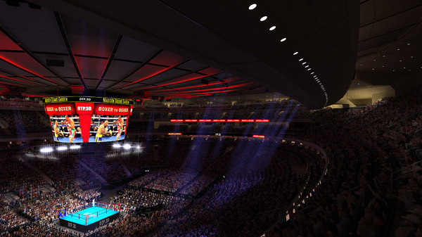 Msg boxing arena audience 3D - TurboSquid 1416582