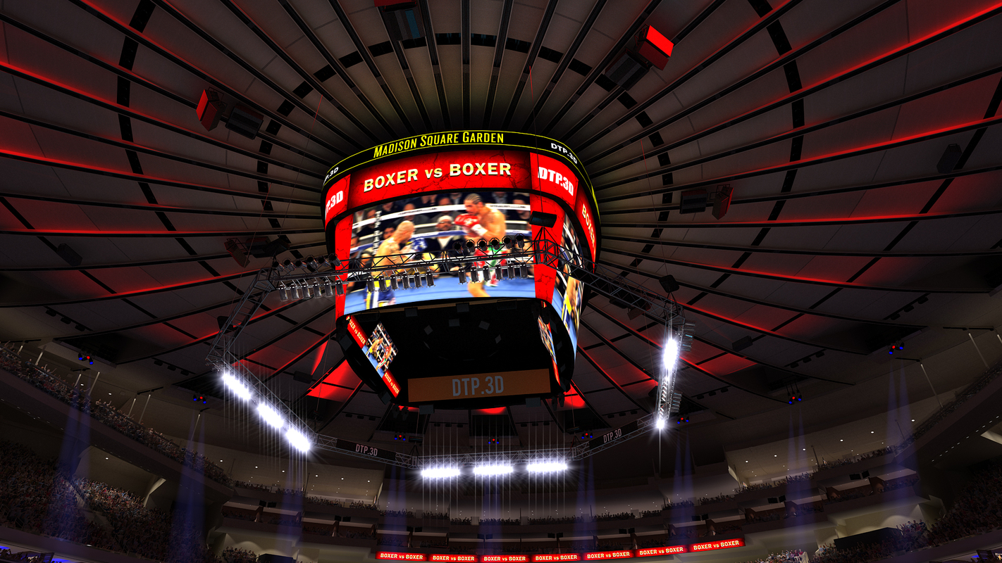 Msg boxing arena audience 3D - TurboSquid 1416582