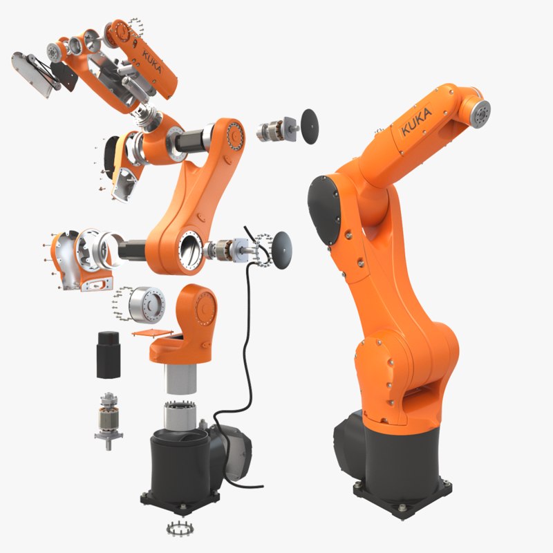 3D kuka robot r900 model - TurboSquid 1416293