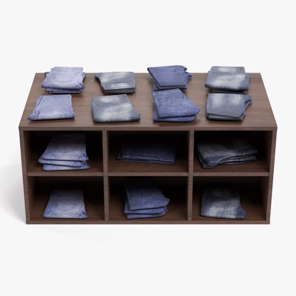 3D stand jeans - TurboSquid 1416940