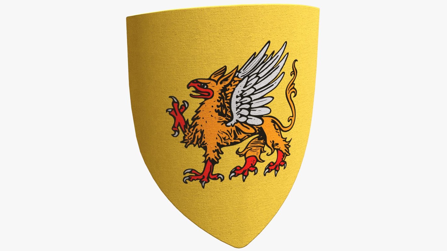 3D historically medieval heater shield model - TurboSquid 1417111