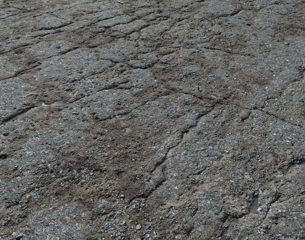 Texture PNG pbr old road
