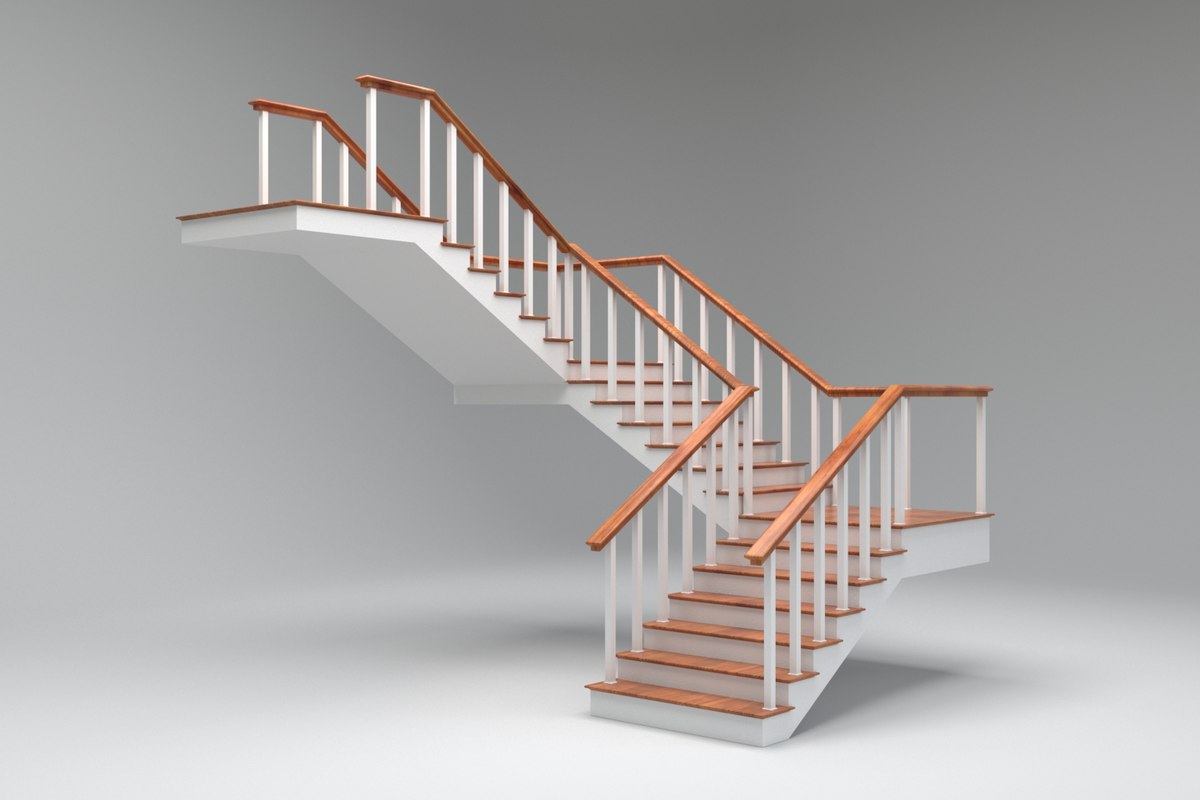 Free 3D stair - TurboSquid 1417540