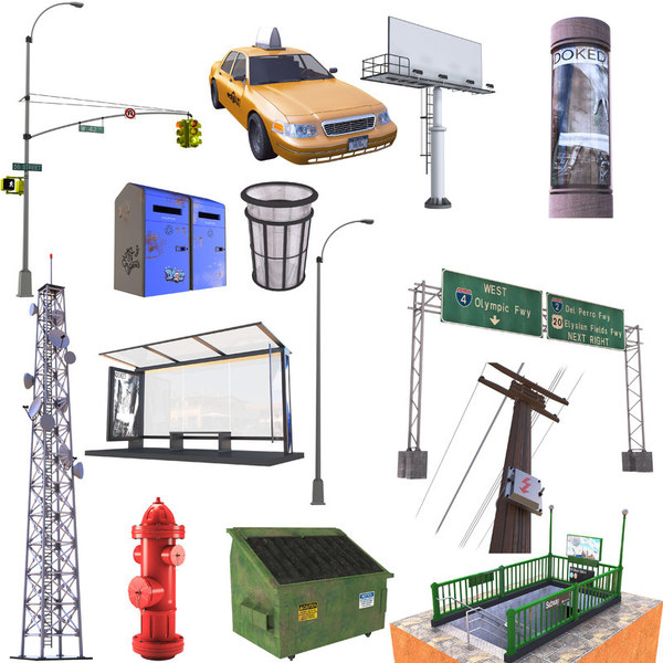 power line 3d model