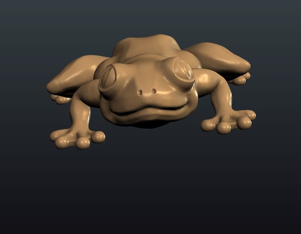 Żaba do druku Model 3D - TurboSquid 1417605