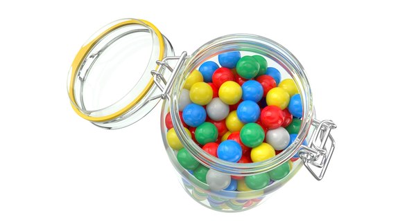 Candy jar 3D model - TurboSquid 1417668