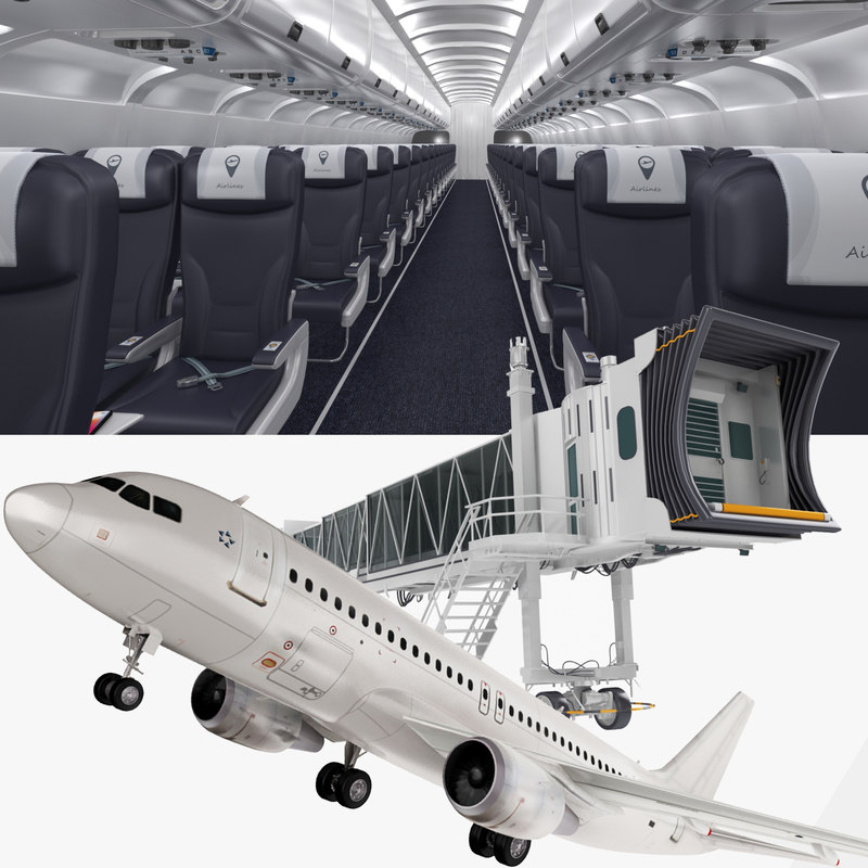 Airplane jet way interior 3D - TurboSquid 1417739