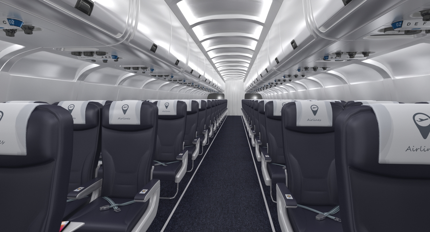 Airplane jet way interior 3D - TurboSquid 1417739
