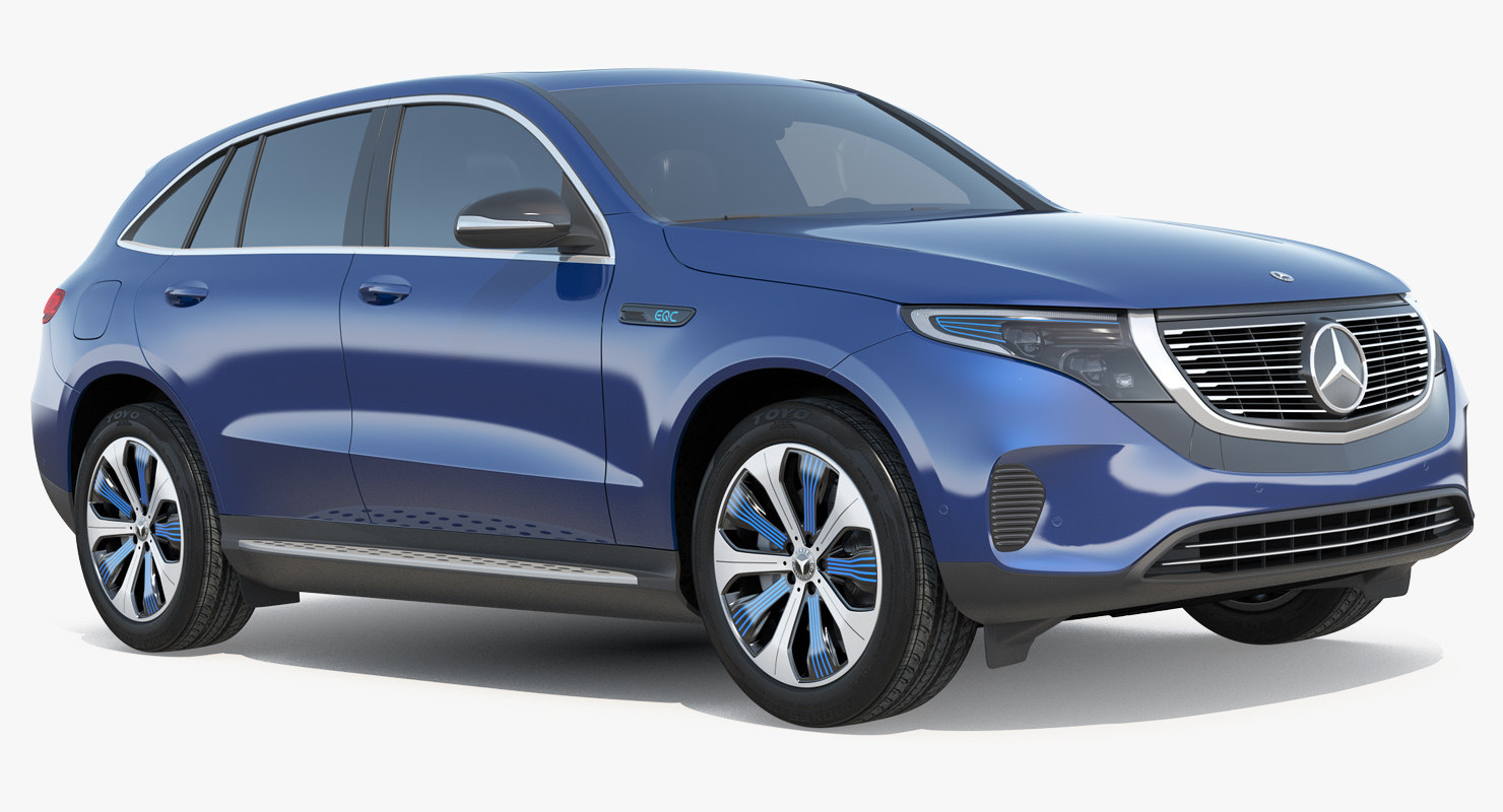 Mercedes benz eqc simple 3D model - TurboSquid 1417910