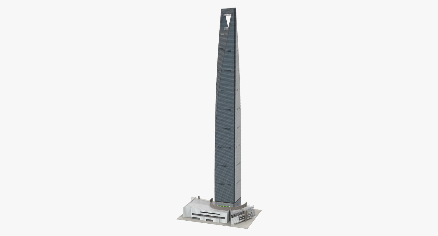 3D shanghai world financial center model - TurboSquid 1417921