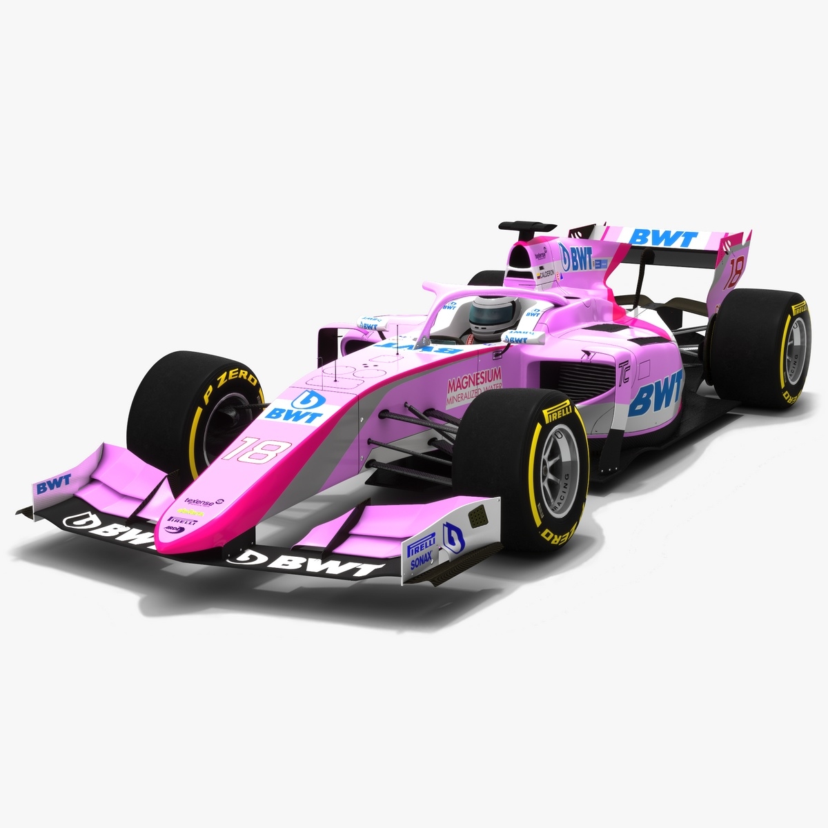 BWT Arden F2＃18 Formula 2 Season 20193D模型 - TurboSquid 1417799