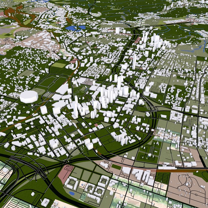 3D atlanta georgia usa - TurboSquid 1417915