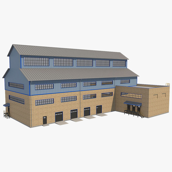 3D warehouse building - TurboSquid 1327413