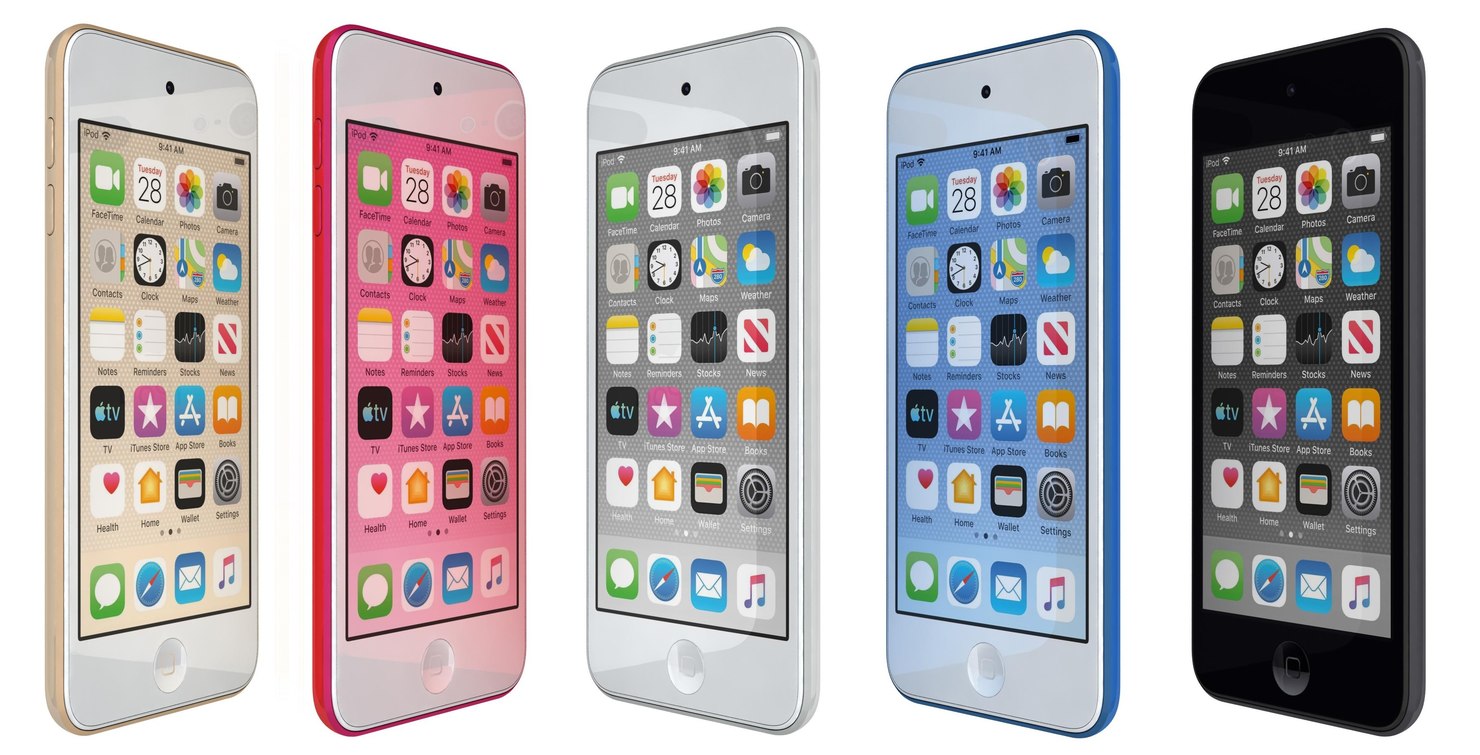 3D apple ipod touch colors - TurboSquid 1418098