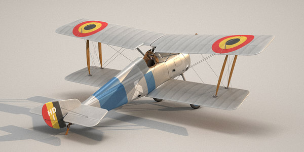 Hanriot HD.1 Willy Coppens Modelo 3D - TurboSquid 1418104