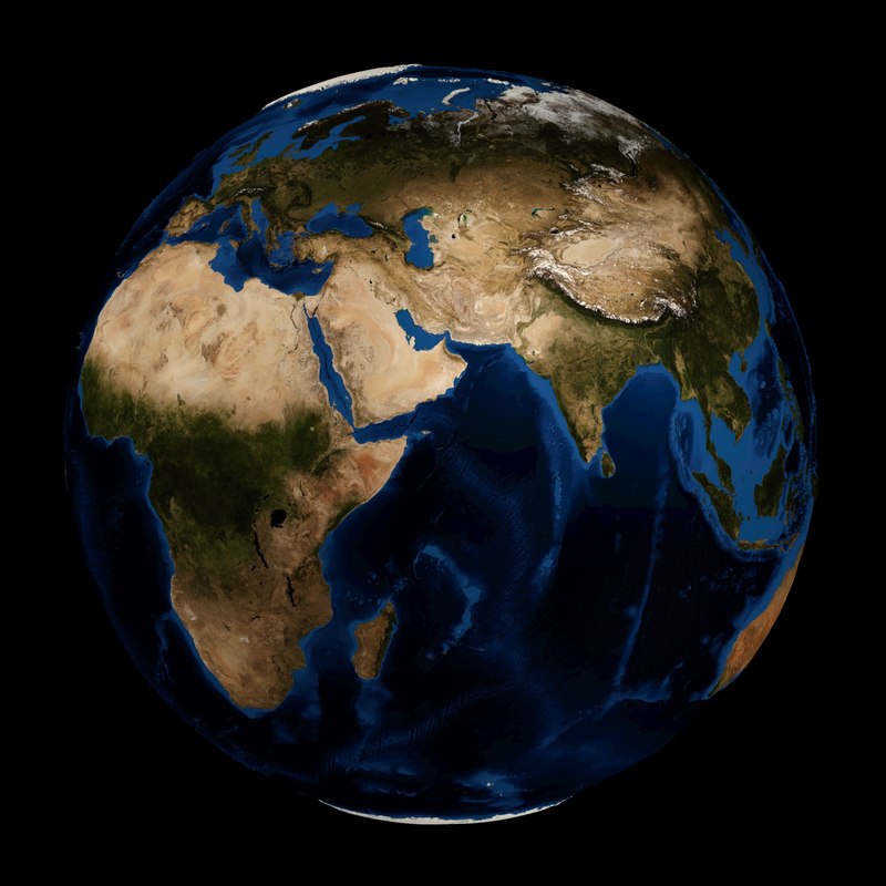 Printable earth oceans geometry 3D model - TurboSquid 1418214