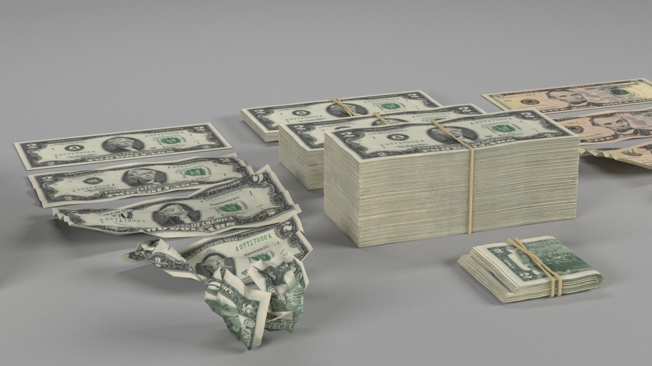 3D model currency - TurboSquid 1418261