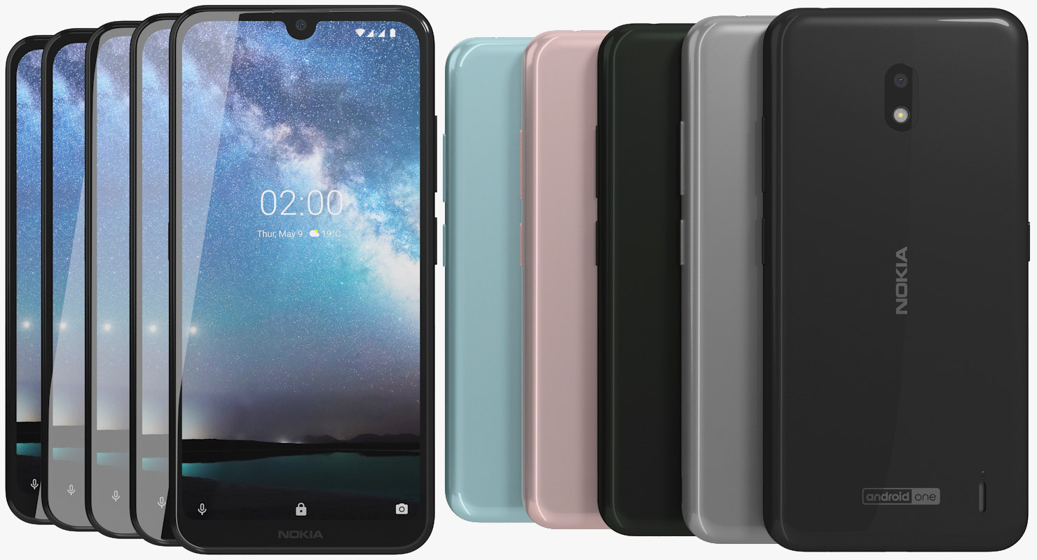 Realistic nokia 2 colors 3D model - TurboSquid 1418479