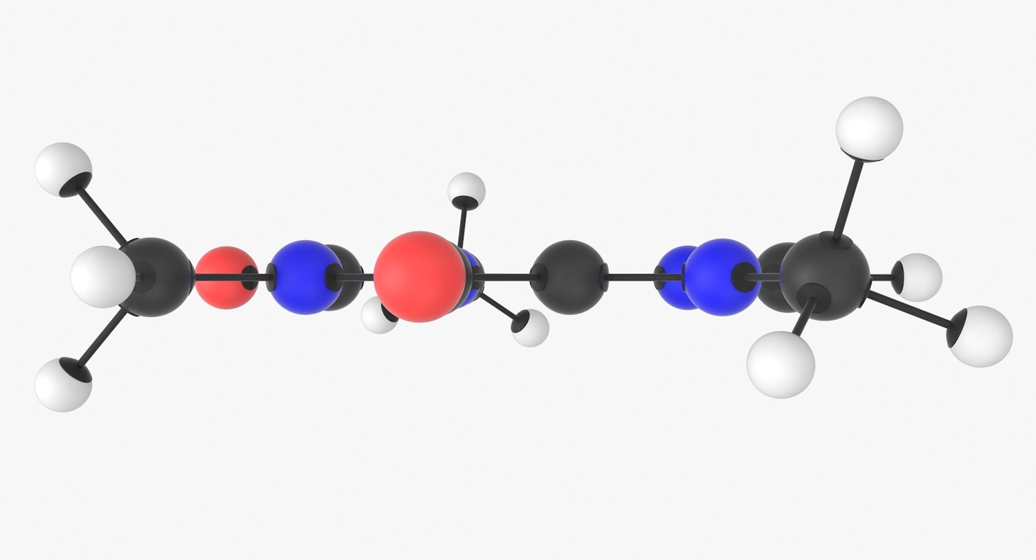 Caffeine molecule 3D model - TurboSquid 1418267