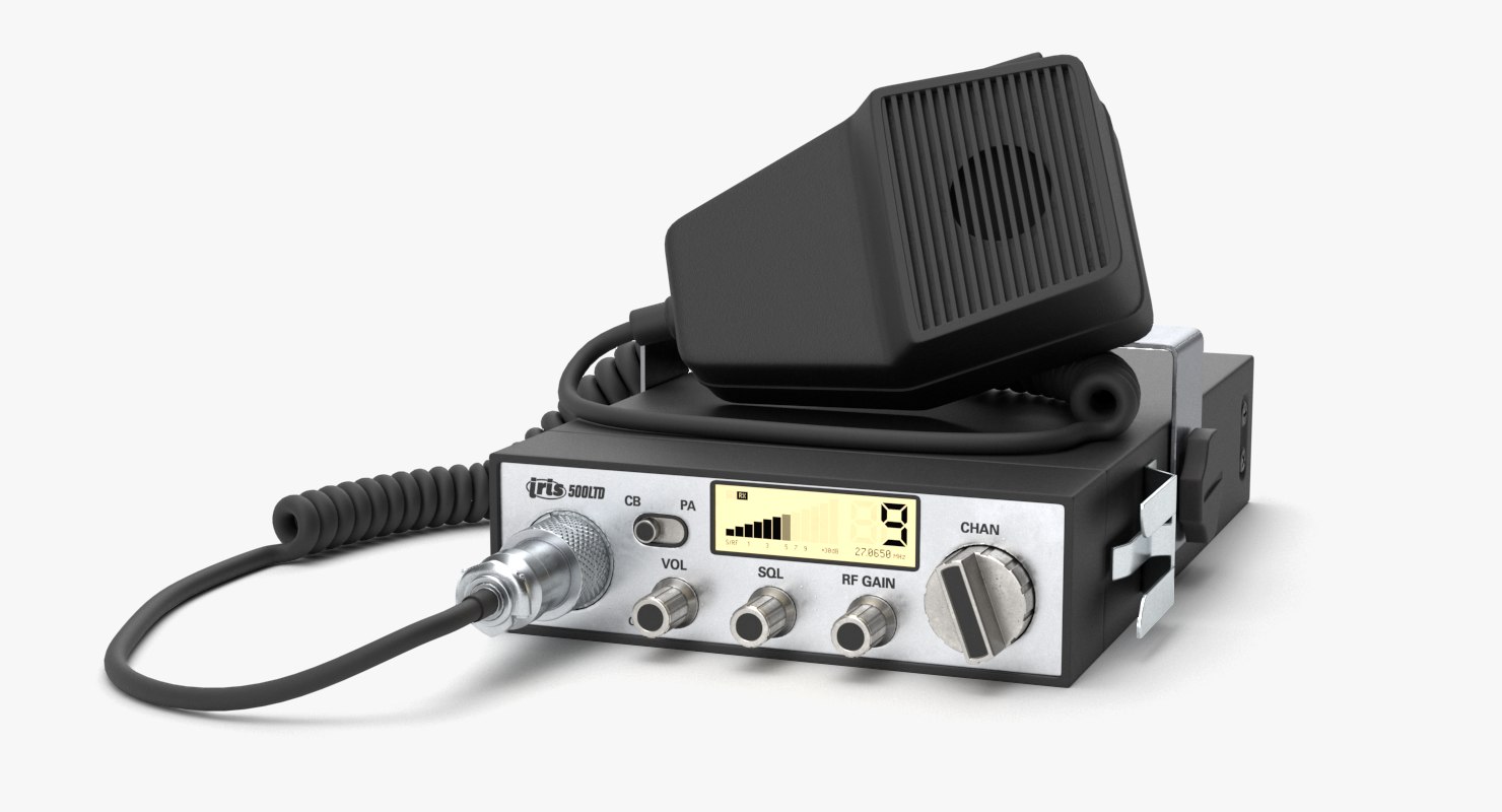 3D cb radio - TurboSquid 1418298