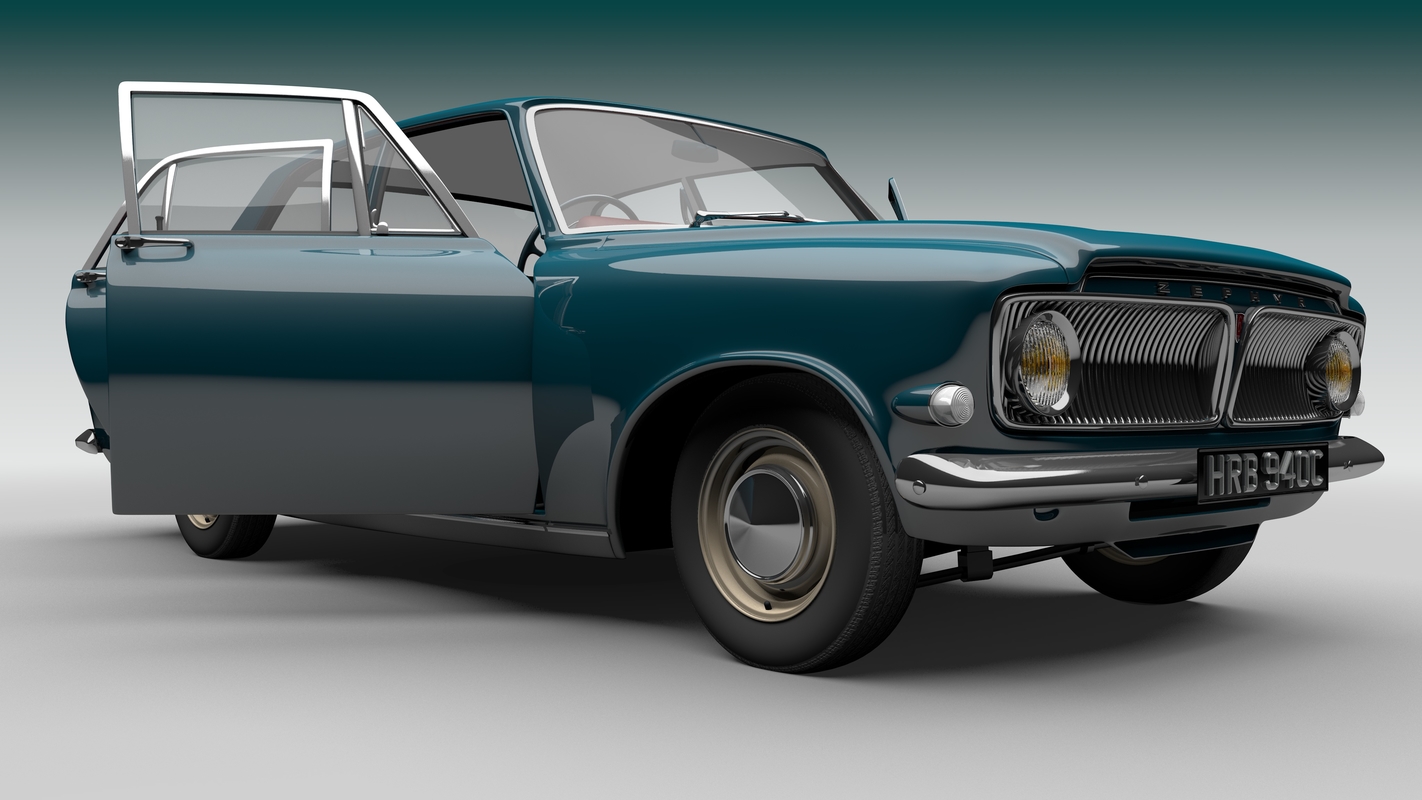 1962 zephyr 3D - TurboSquid 1418390