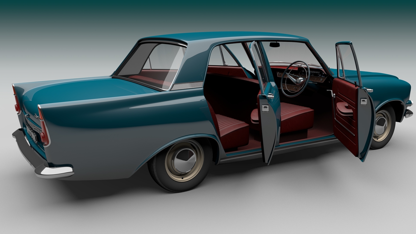 1962 zephyr 3D - TurboSquid 1418390