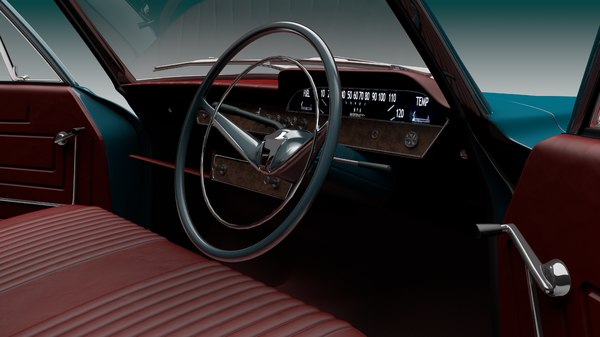 1962 zephyr 3D - TurboSquid 1418390