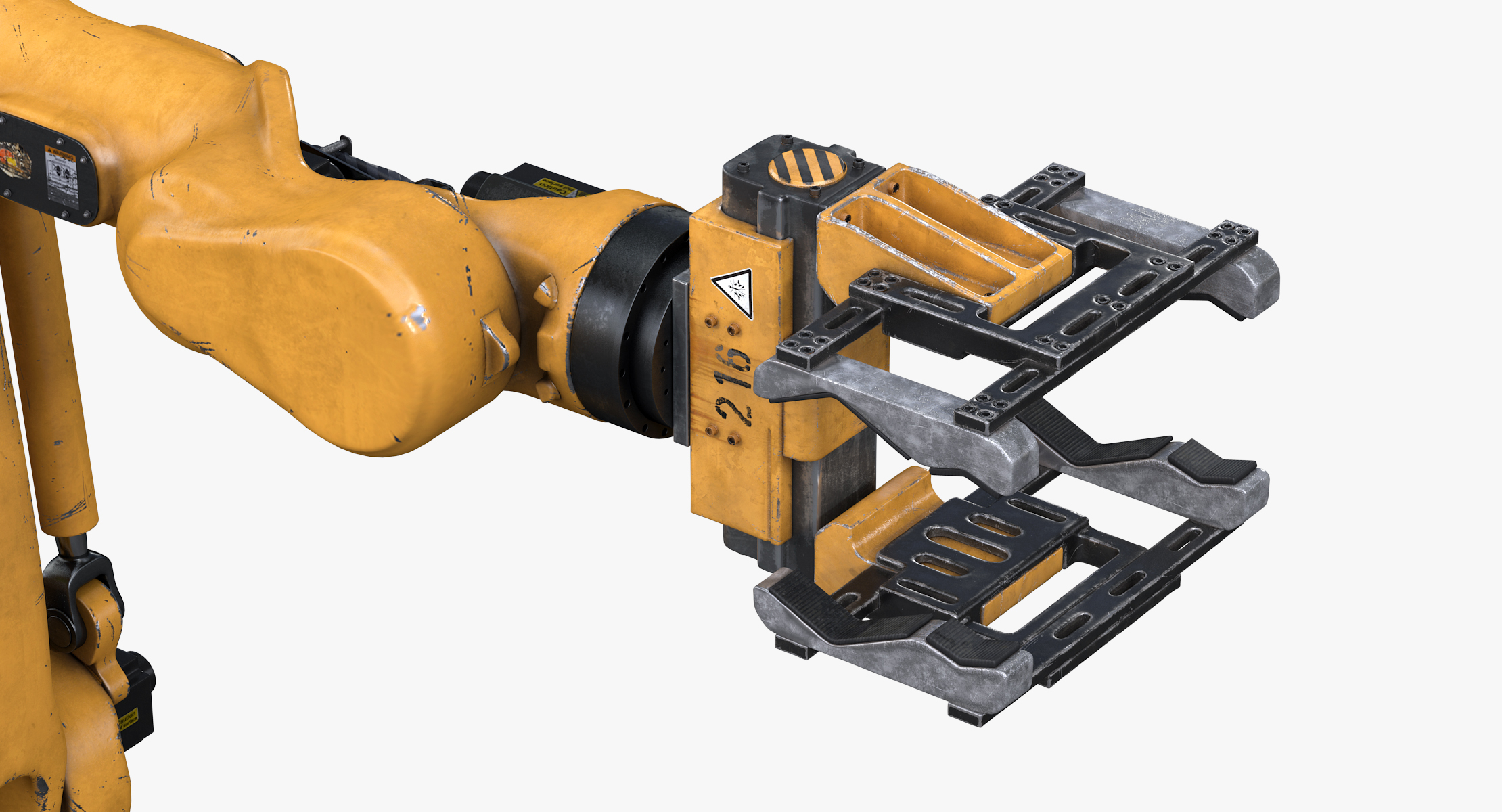 Large payload robot gripper 3D model - TurboSquid 1418392