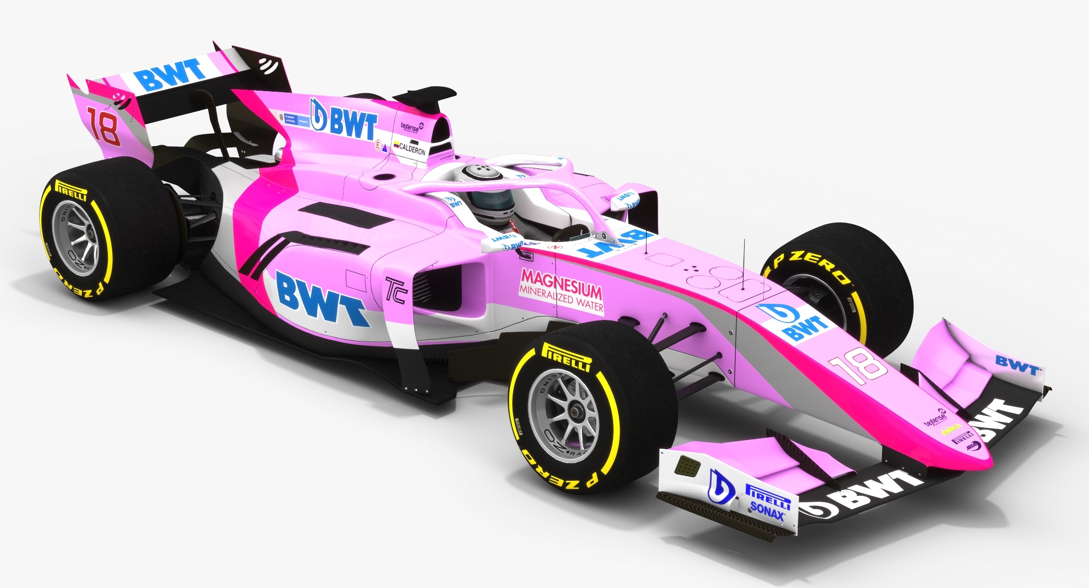 BWT Arden F2＃18 Formula 2 Season 20193D模型 - TurboSquid 1417799