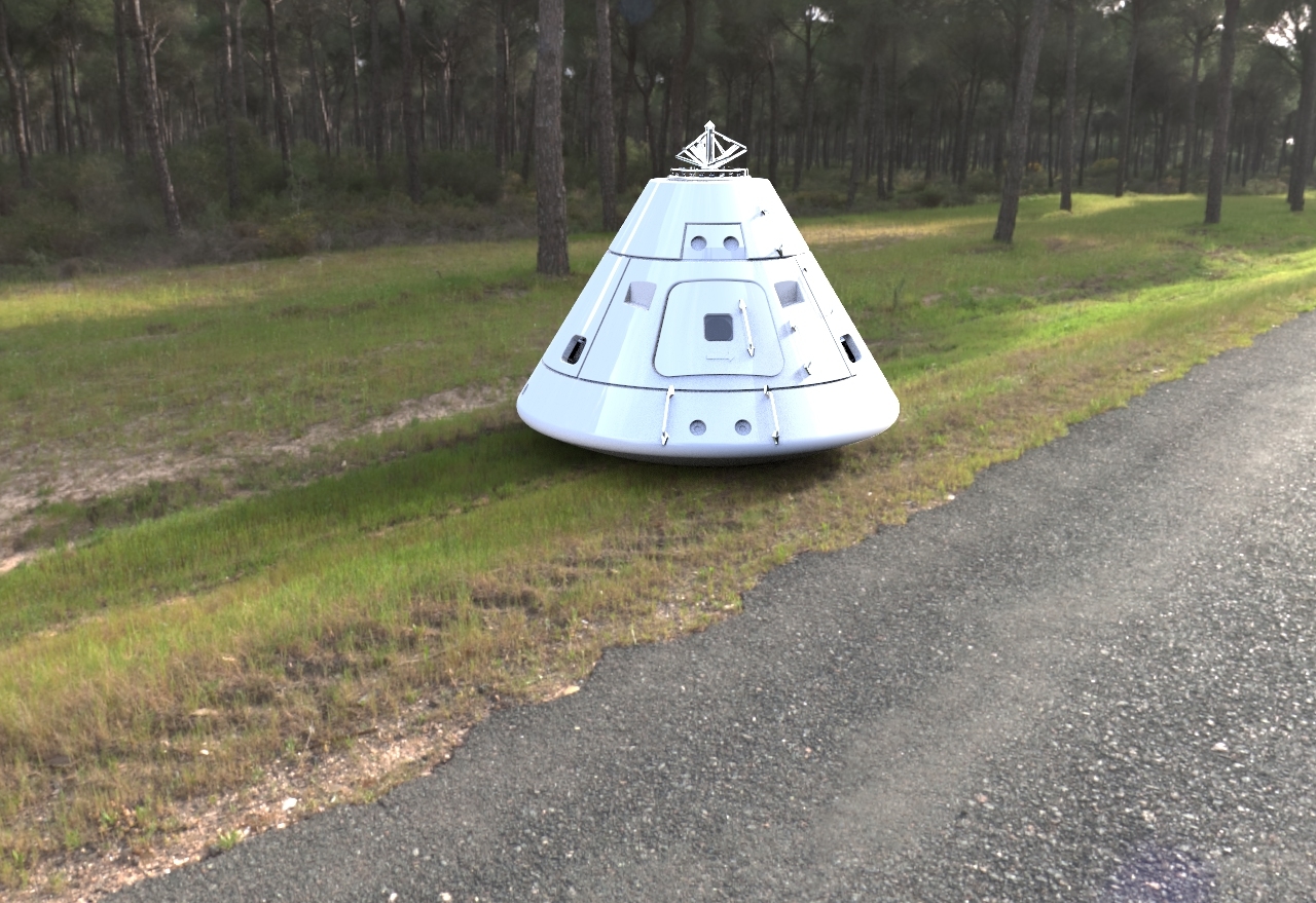3D apollo command module - TurboSquid 1418510