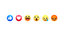 Facebook reaction button pack model - TurboSquid 1418530