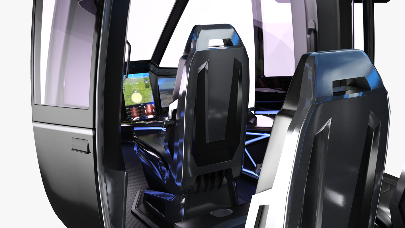 Uber flying taxi - 3D model - TurboSquid 1418566