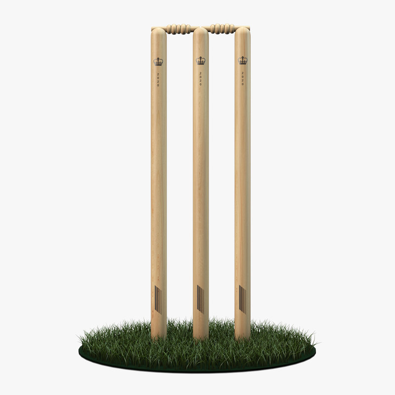 Cricket wicket 3D model - TurboSquid 1418626