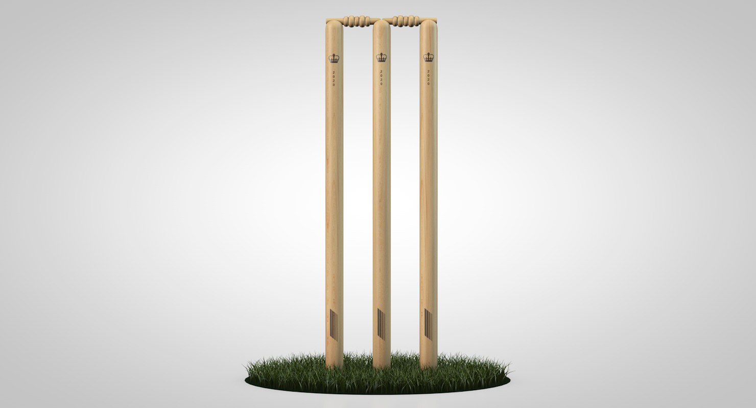 Cricket wicket 3D model - TurboSquid 1418626