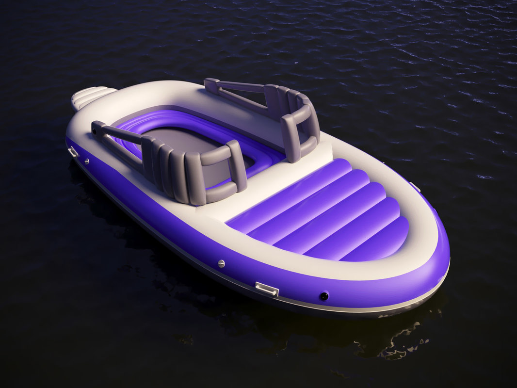 Inflatable boat model - TurboSquid 1418660