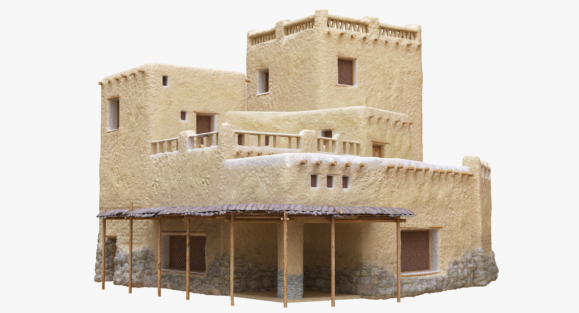 3D old arabic islamic house - TurboSquid 1418979
