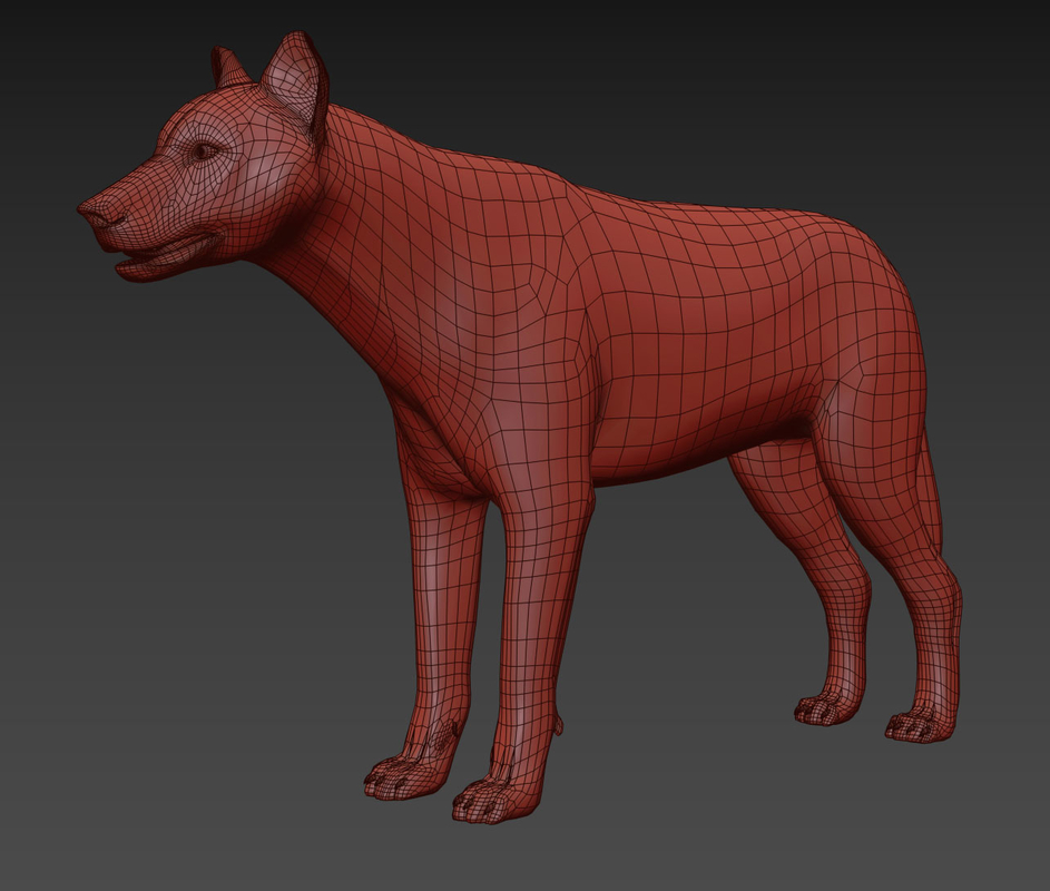modelo 3d My Wolf - 3d modelo de lobo animado - TurboSquid 1419003