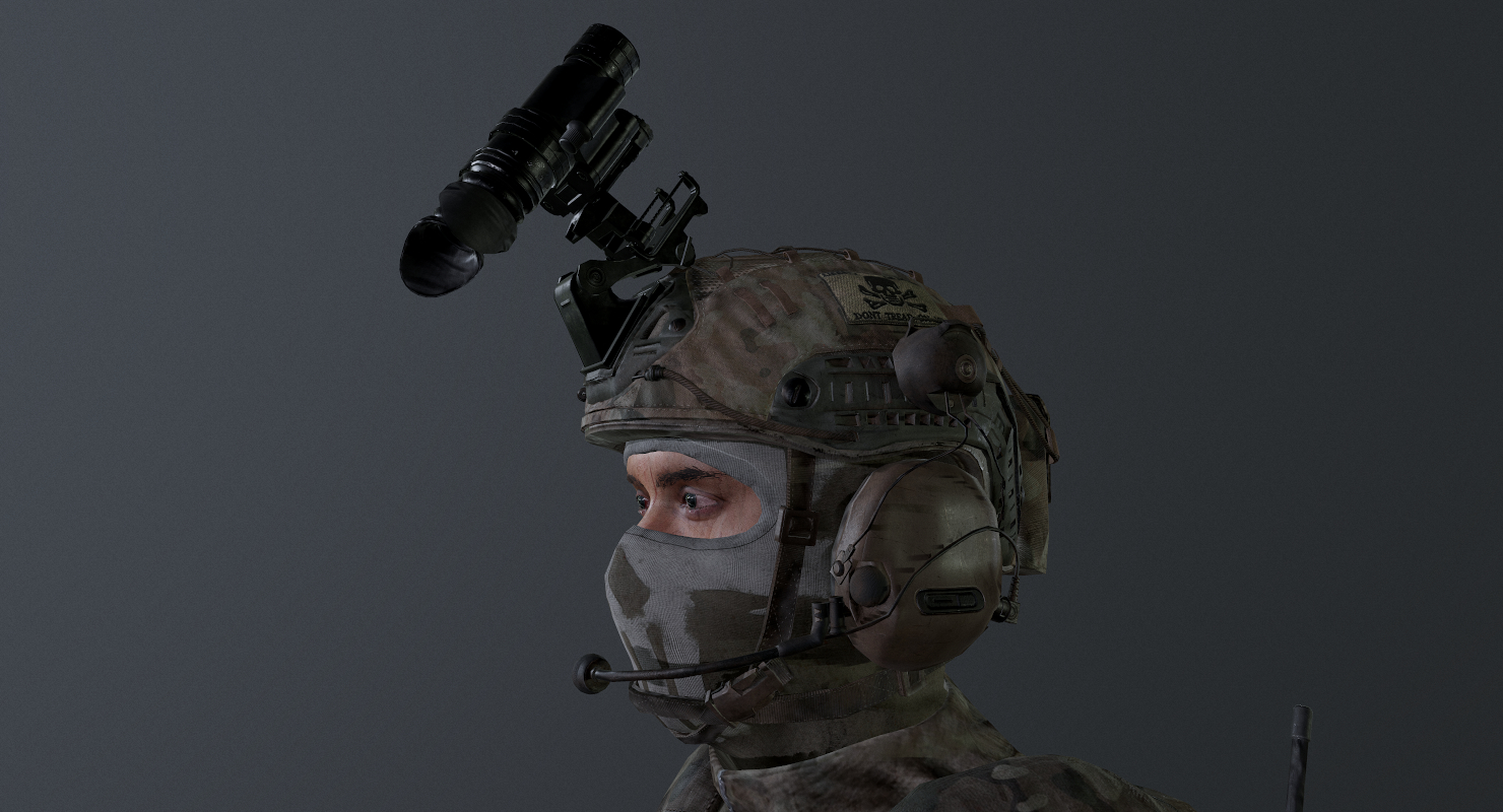 Special force soldier 3D - TurboSquid 1419190
