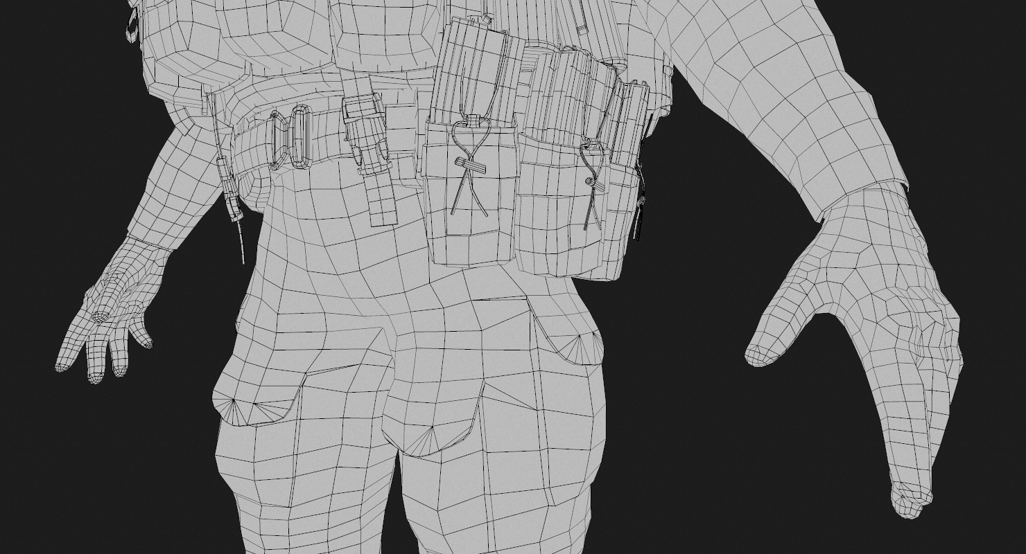 Special force soldier 3D - TurboSquid 1419190