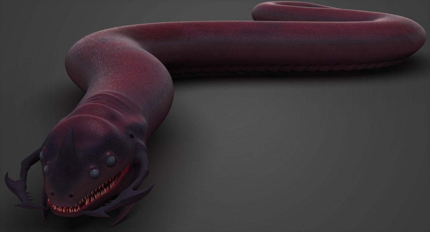 Serpent monster model - TurboSquid 1419305