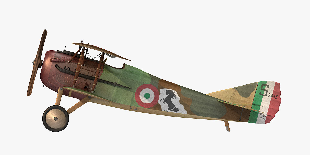 Spad s xiii baracca 3D - TurboSquid 1419318