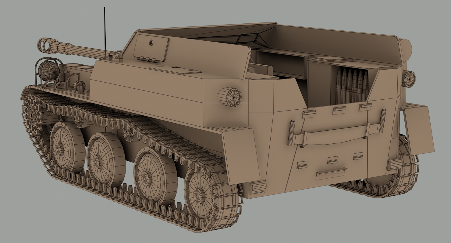 modelo 3d ASU 57 Soviet SPG - TurboSquid 1419369