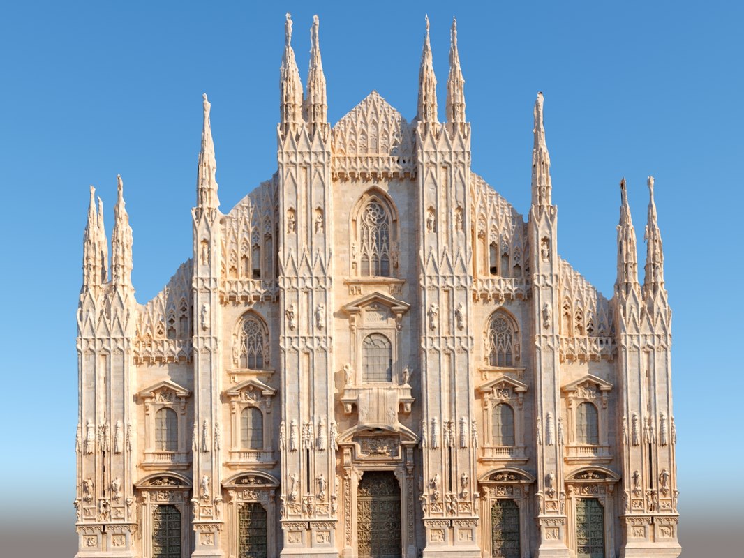 Duomo di milano 3D model - TurboSquid 1419460