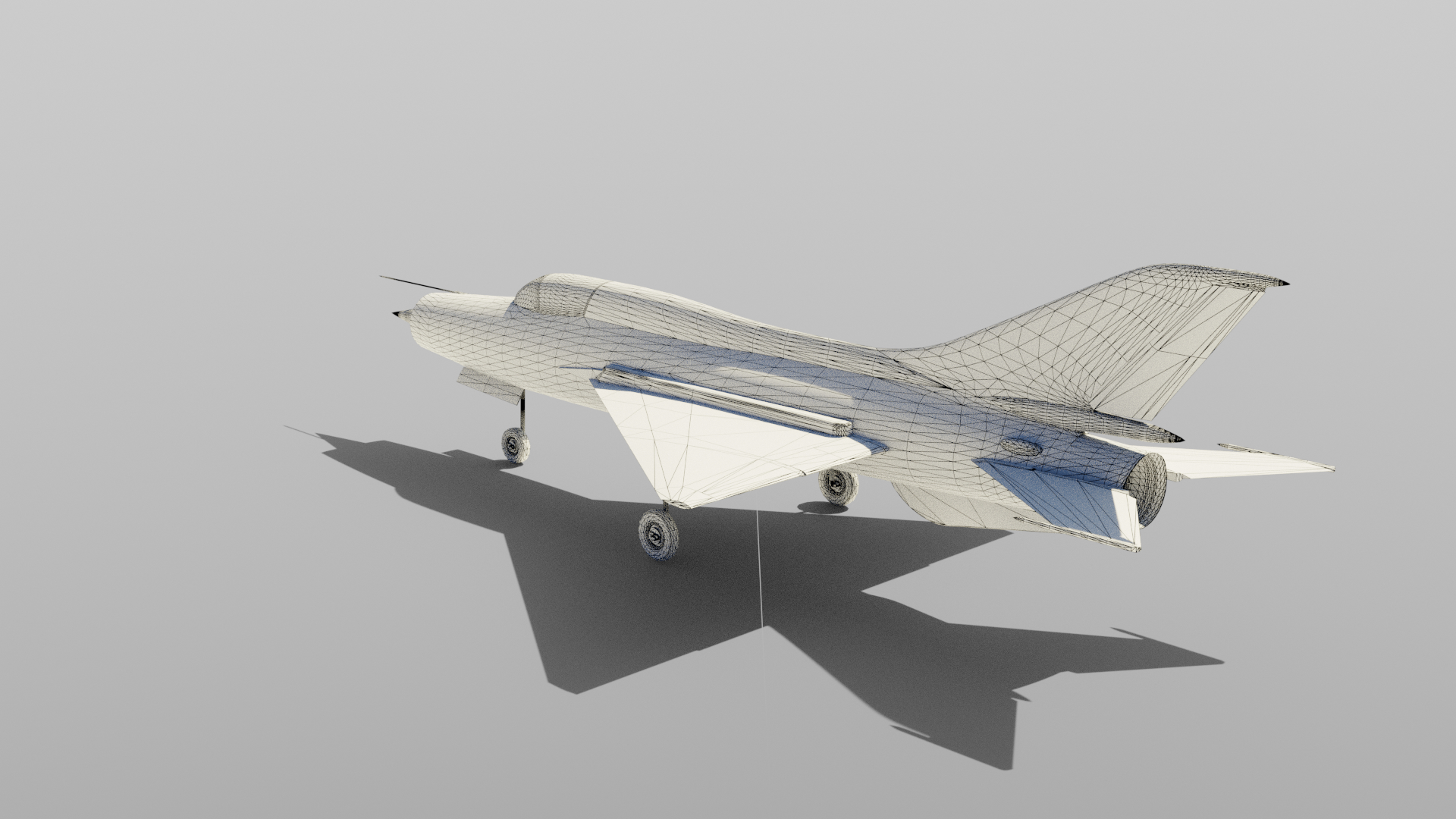 Mig 21 fighter jet 3D model - TurboSquid 1419432
