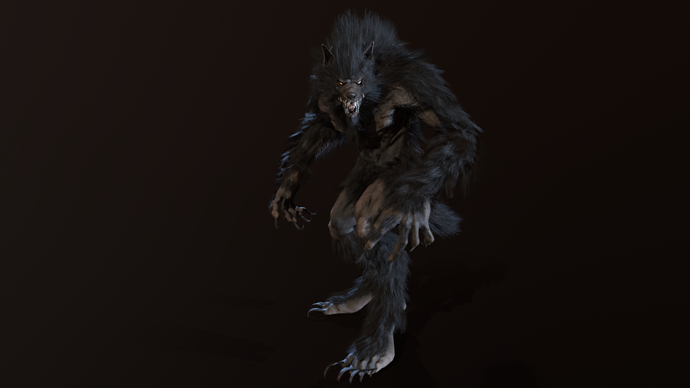 3D character werewolf model - TurboSquid 1419441