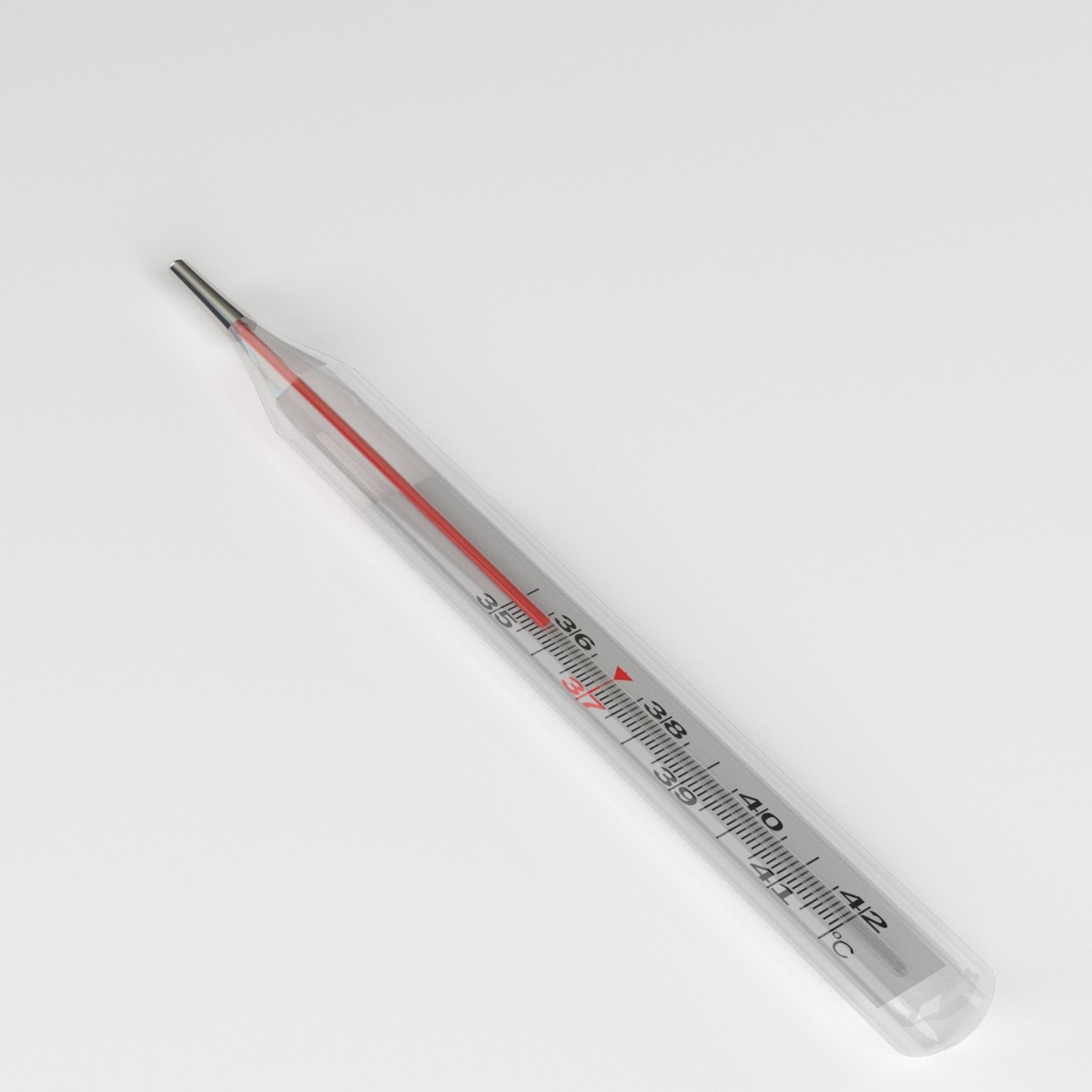 Clinical thermometer 3D model - TurboSquid 1419471