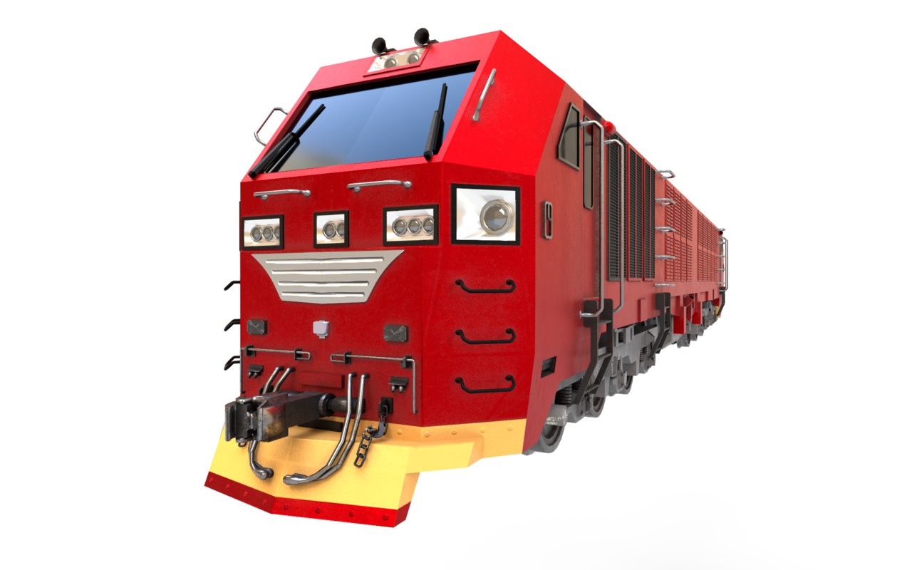 Cc300 locomotives indonesia indonesian 3D model - TurboSquid 1419501