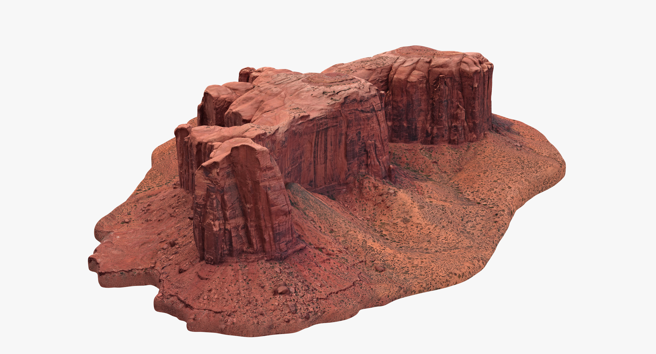 3D model sandstone butte 15 - TurboSquid 1419499
